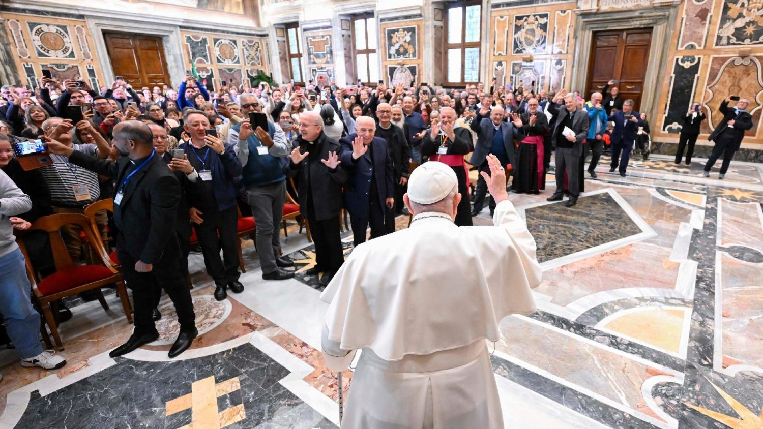 A pápa fogadta a Szent József Kongregáció tagjait alapításuk 150. évfordulóján - Vatican News